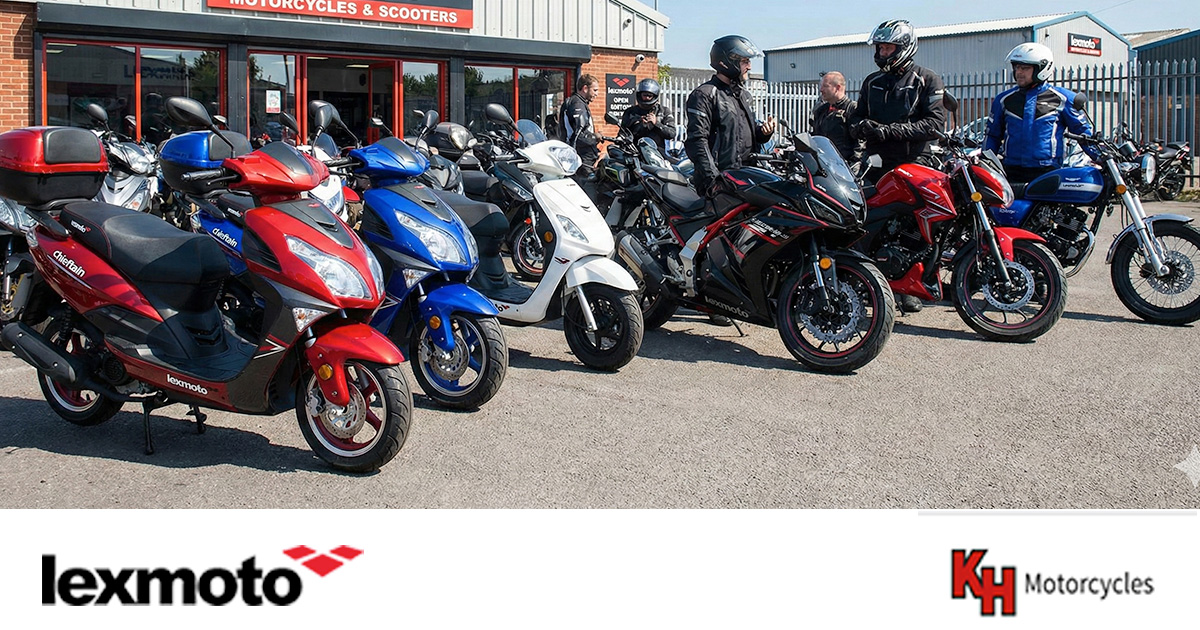 Lexmoto Motorcycles & Scooters | UK Official Dealer | Free Delivery